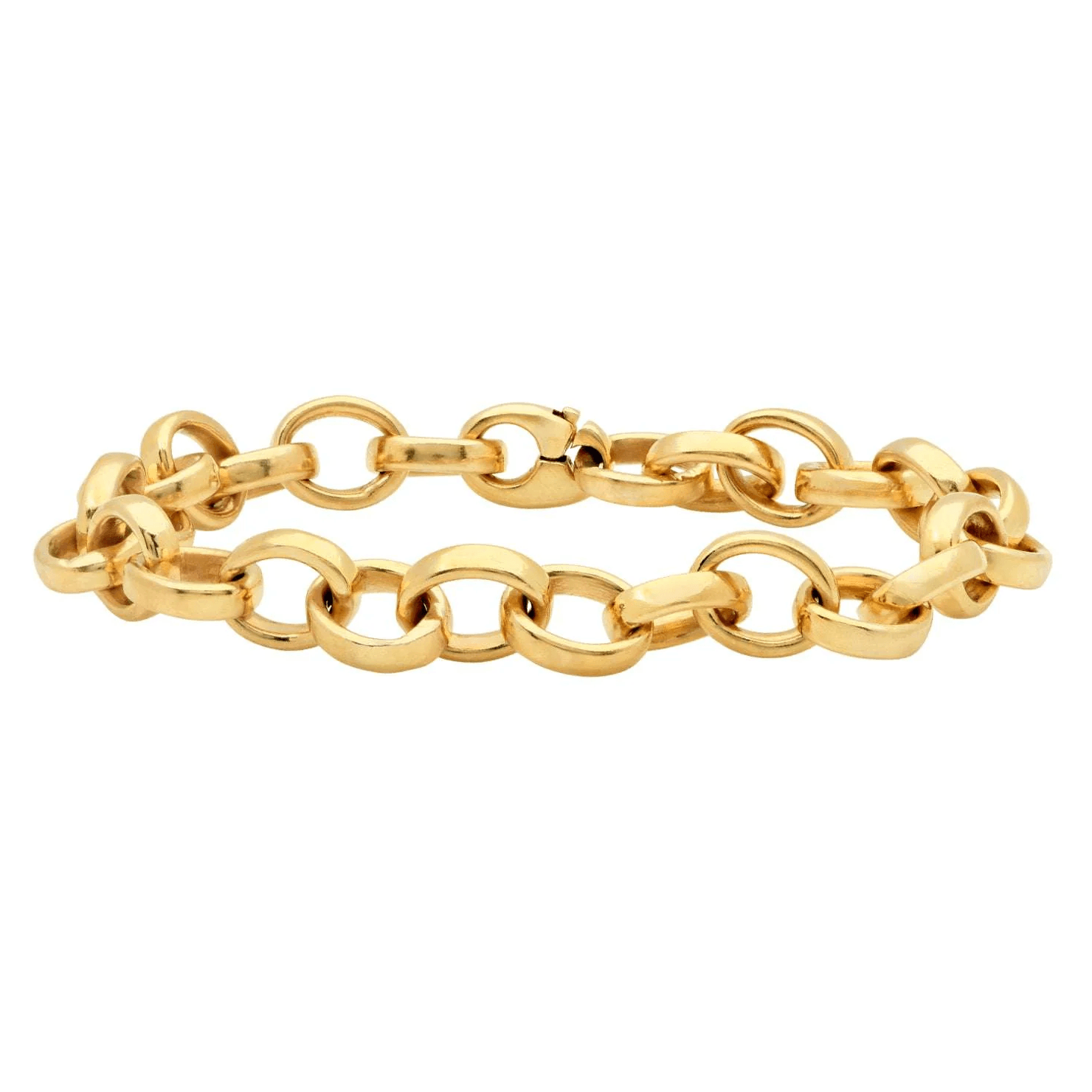 18KT Yellow Gold Bracelet | Post-1980s Vintage Jewelry